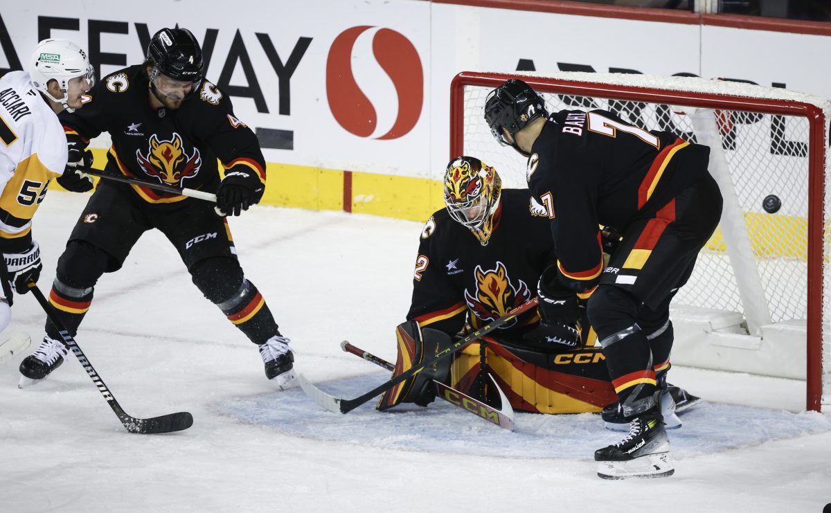 Flames grind out 4-3 shootout win over Penguins - Observer-Reporter